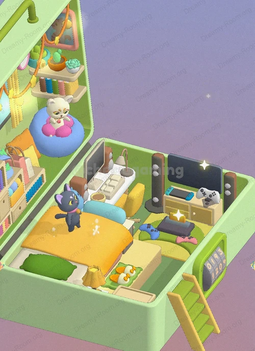 All Level Walkthroughs - Dreamy Room